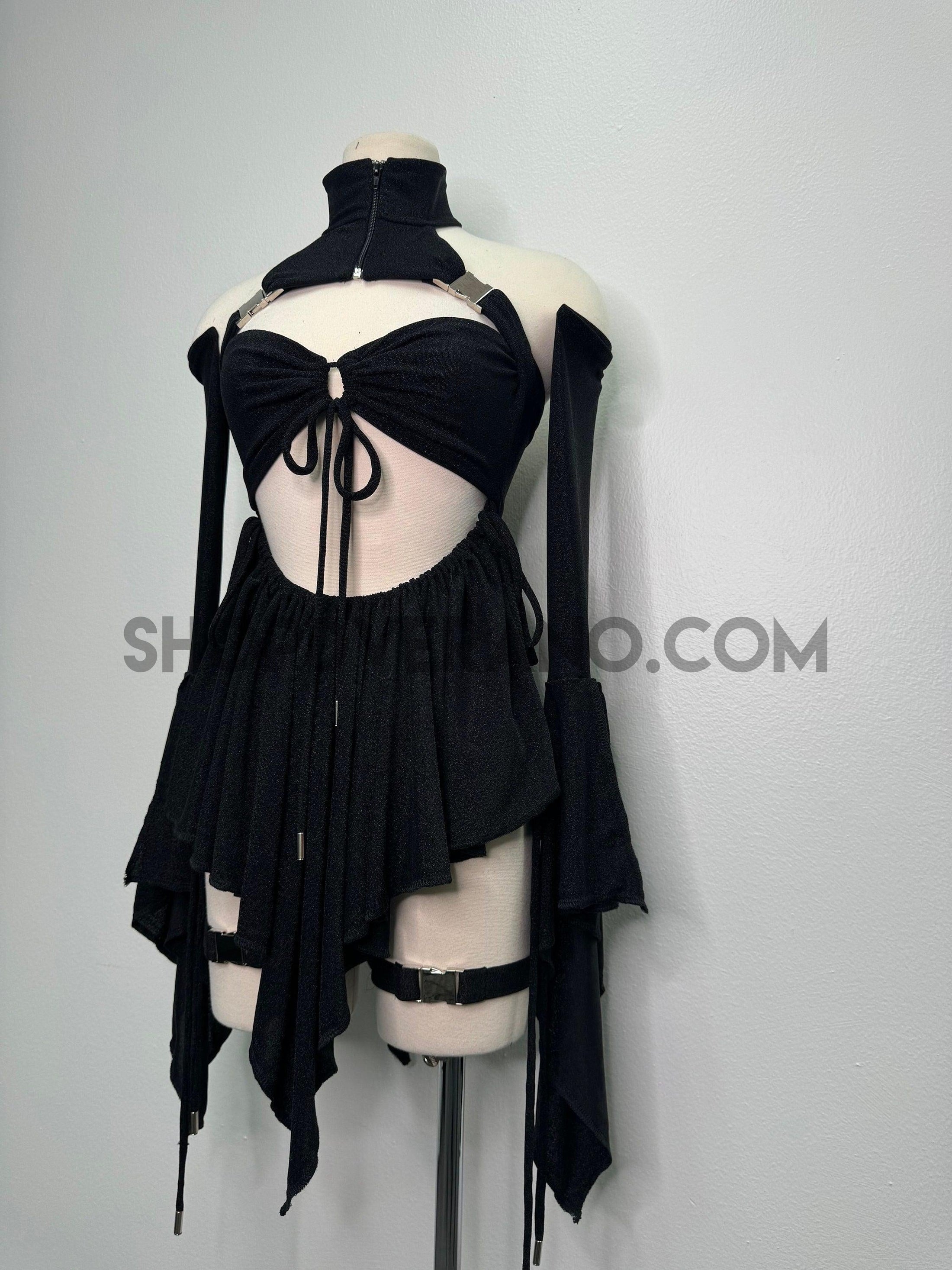 Fairy Goddess Rave Set (SHORT), Festival Outfit, Rave Dress, Rave Clot – DVERANO