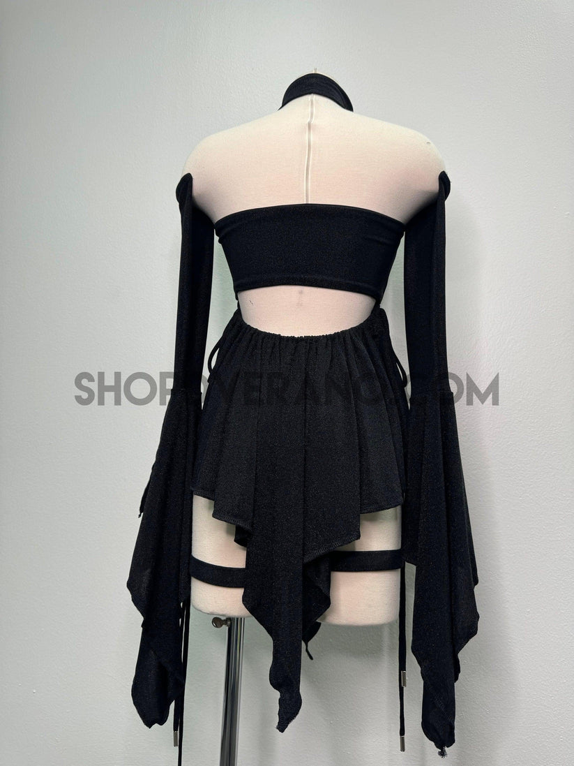 Fairy Goddess Rave Set (SHORT), Festival Outfit, Rave Dress, Rave Clot ...