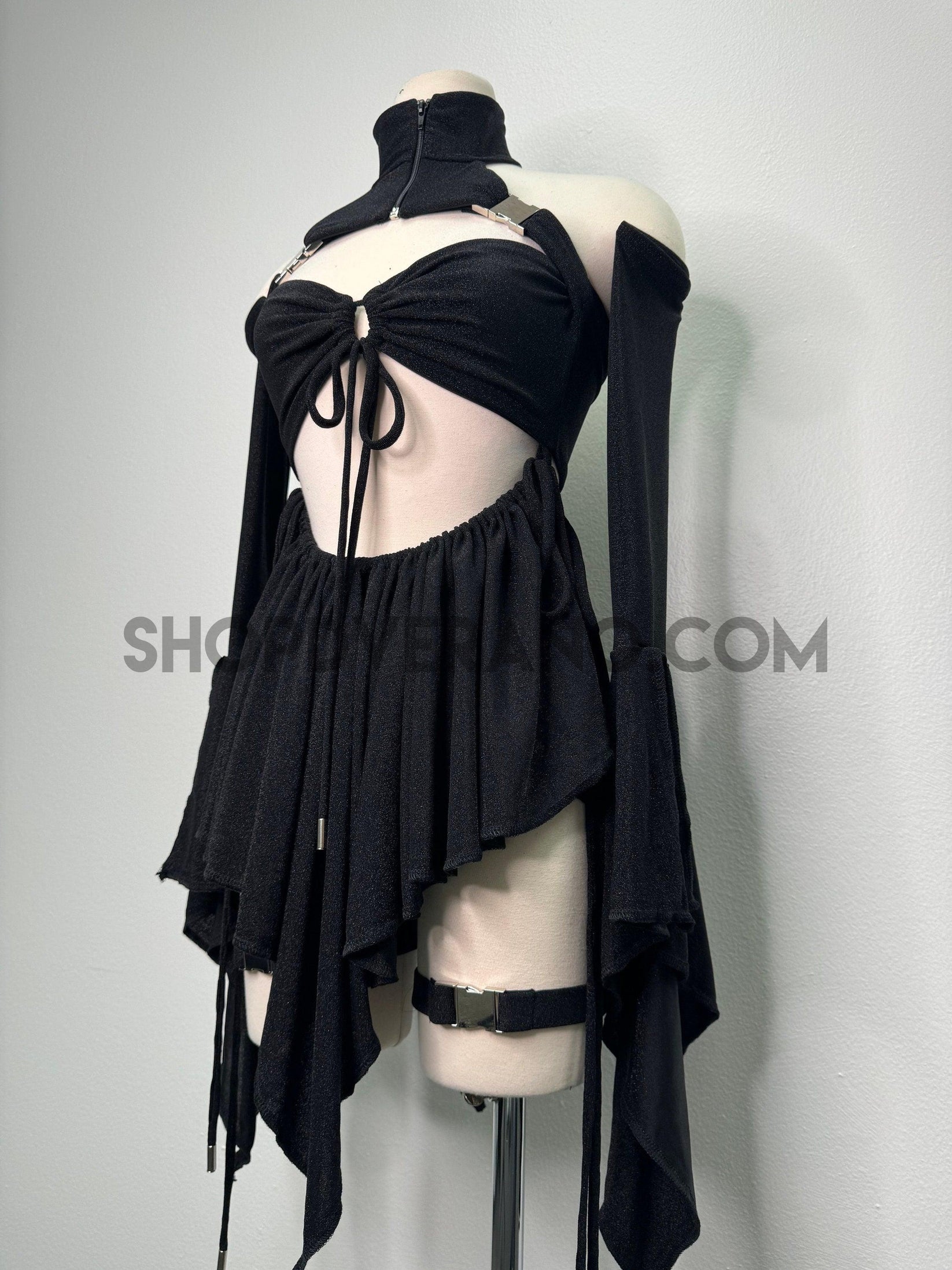 Fairy Goddess Rave Set (SHORT), Festival Outfit, Rave Dress, Rave Clot ...