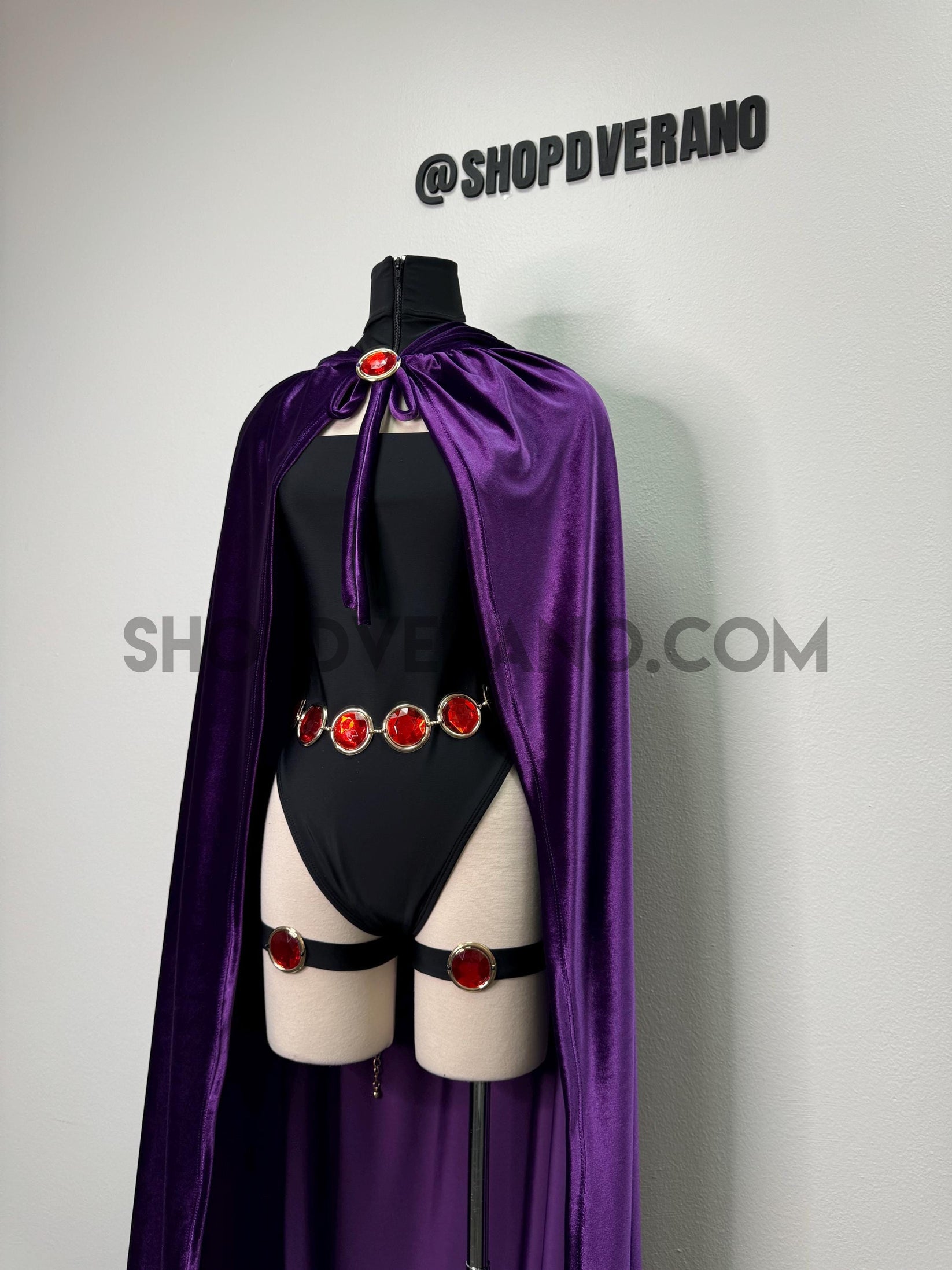Shadow Set , Convention Outfit, Cosplay Outfit, Purple Cloke – DVERANO