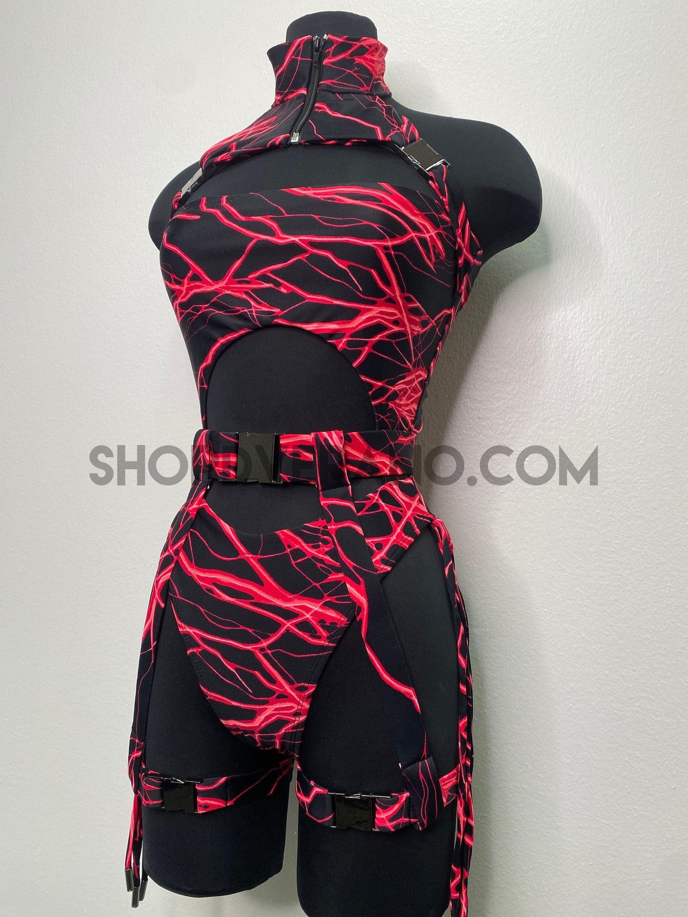 Thunder Rave Set, Rave Clothing, Festival Outfit, Rave Suit, Rave Clot – DVERANO